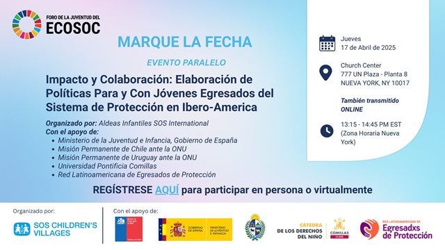 ECOSOC Youth Forum event - SOS Children's Villages International